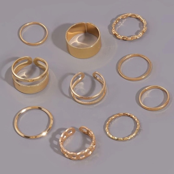 Jewelry | Nwt 1 Pc Simple Ring Set | Poshmark